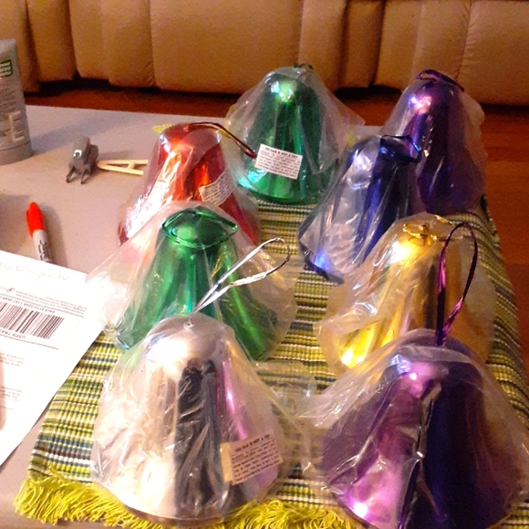 unknown | Holiday | Vintage Holiday Christian Bell Ornaments 8 Bells ...